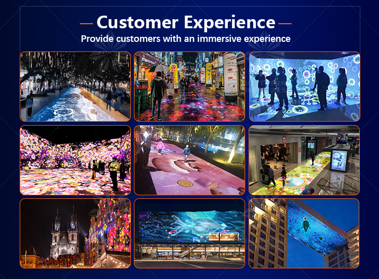 Une expérience immersive interactive Restaurant et salle de banquet