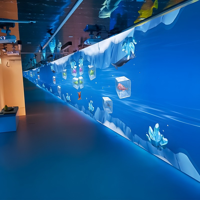 Projecteur immersif holographique Projection murale interactive à l'intérieur